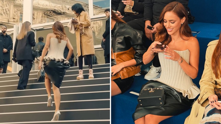 Após polêmica de Neymar, Bruna Biancardi surge deslumbrante em Paris ...