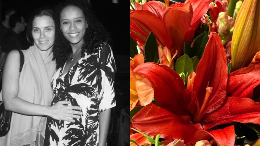 Carolina Dieckmmann ganha flores de Taís Araújo após homenagem à atriz no 'Domingão': 'Merece ...