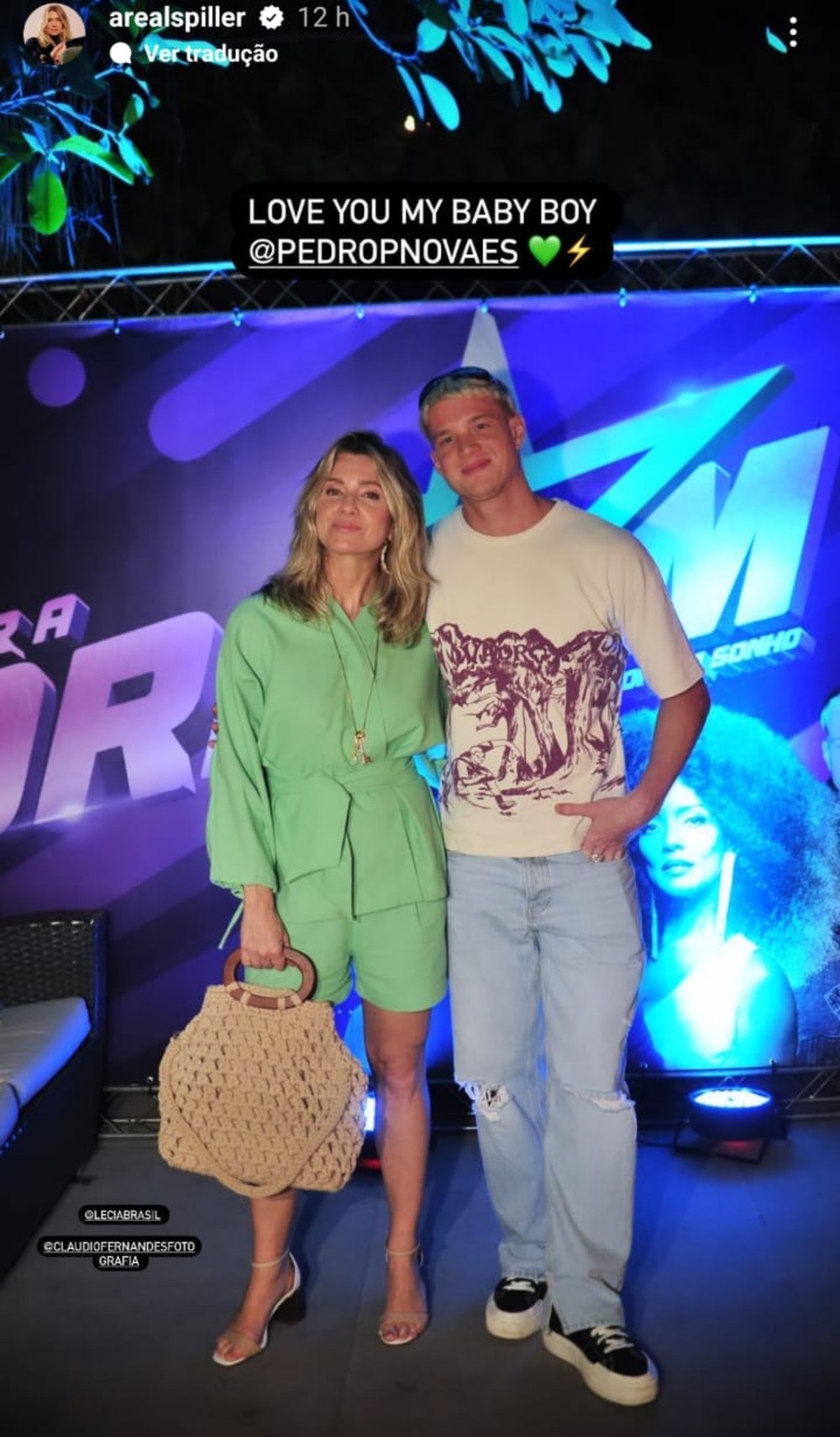 Letícia Spiller faz aparição com filho e Pedro é comparado ao pai ...