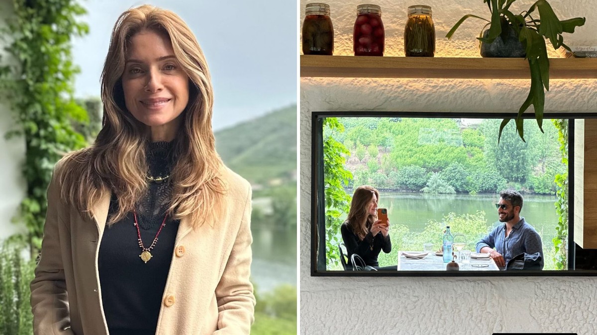 Em visita ao país natal do namorado, Letícia Spiller publica clique ...