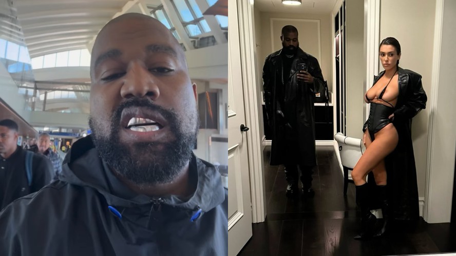 Após polêmicas com fotos de Bianca Censori, Kanye West diz: 'Postarei minha mulher o quanto eu ...