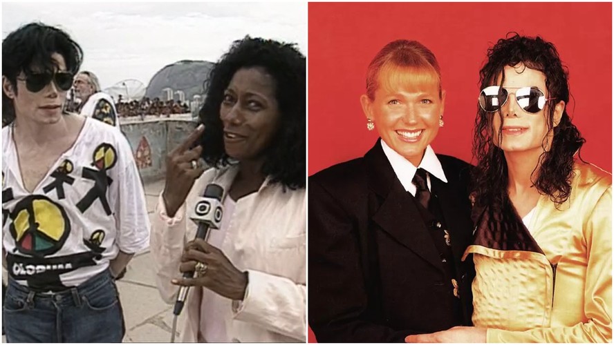 15 anos sem Michael Jackson: relembre história do cantor com Xuxa e Glória Maria