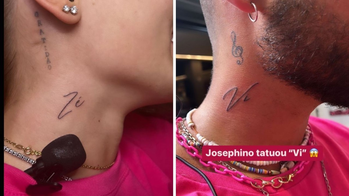 Virgínia Fonseca faz tatuagem no pescoço em homenagem a Zé Felipe