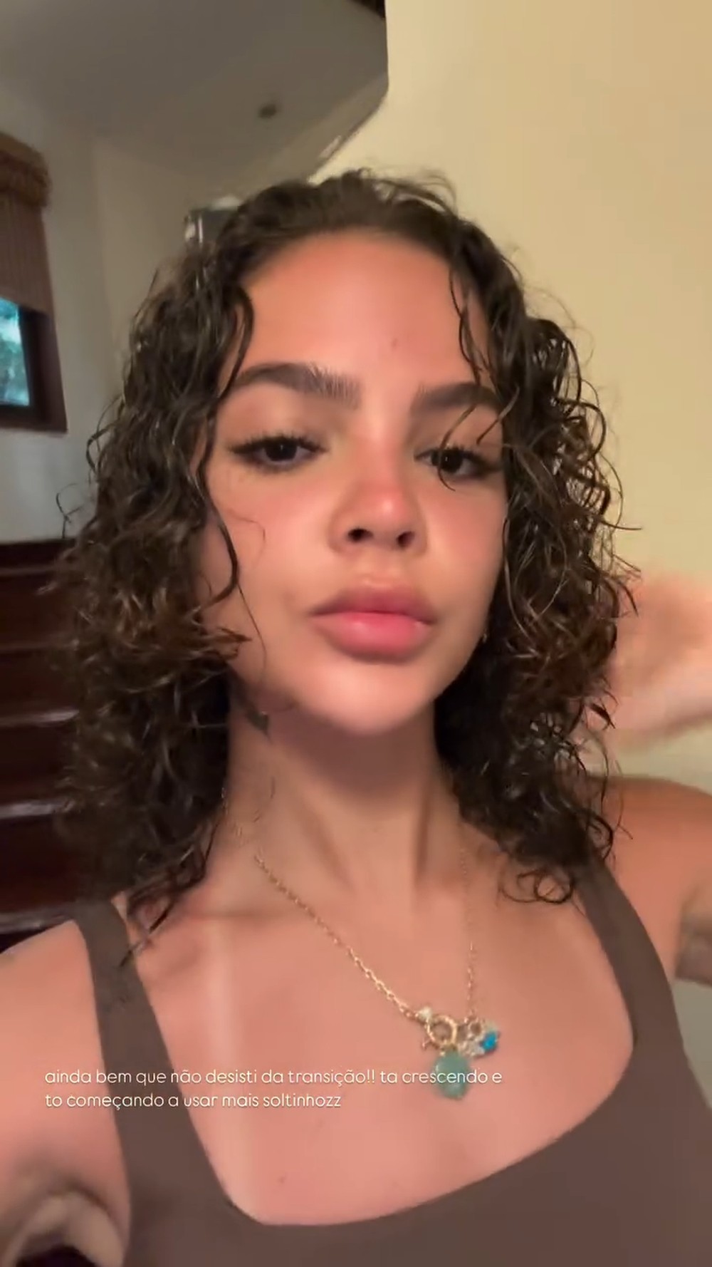 Mel Maia mostra cabelo real após transição capilar e comemora: 'Ainda ...