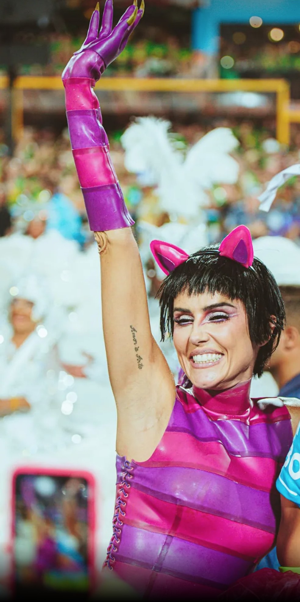 Deborah Secco vira coelhinha da Playboy para Camarote Quem O Globo