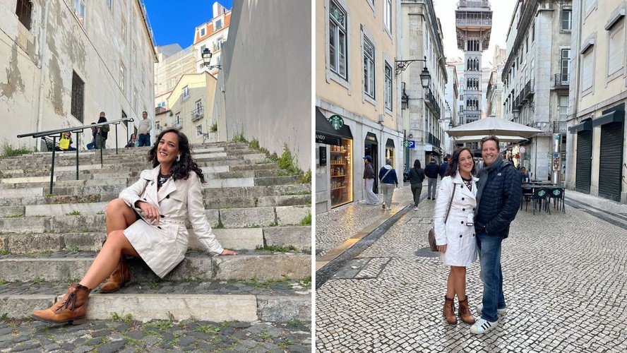 Adriana Birolli abre álbum de viagem com noivo em Portugal: 'Lisboando'