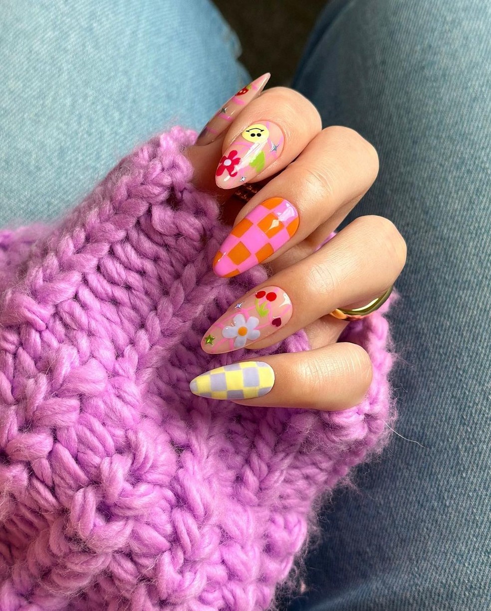 Unhas de primavera: 15 opções para inspirar a nail art da estação