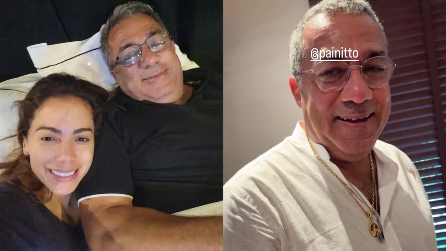 Anitta emociona o pai com homenagem a patrimônio histórico feito pelo ...