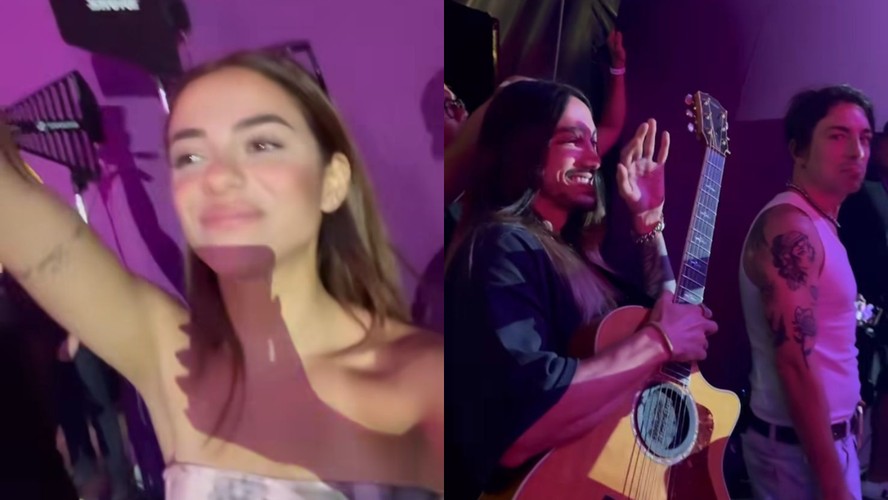 Fã de NX Zero, Key Alves curte after party com membros da banda ...