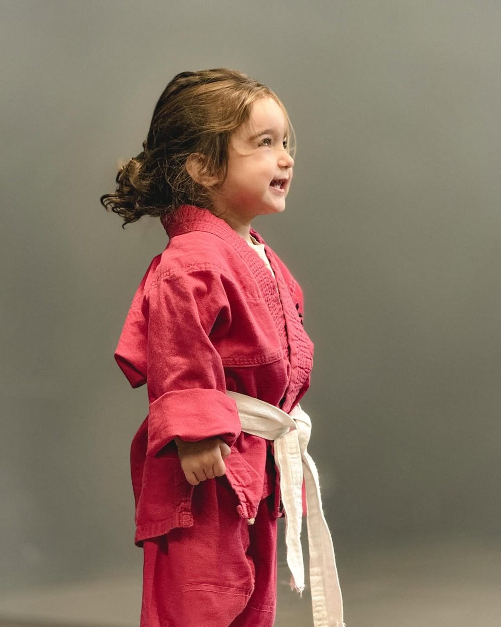 Thaila Ayala encanta ao mostrar a filha na 1ª aula de jiu-jitsu: 'Minha ...