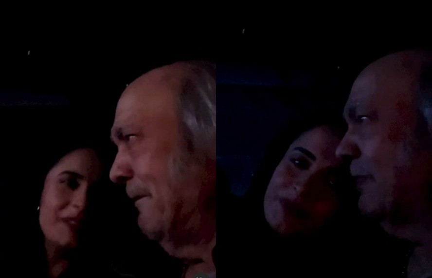 Fernanda Esteves posta vídeo de Erasmo Carlos emocionado em show de Roberto