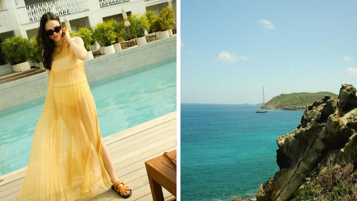 Isabelle Drummond posa de biquíni com sandália de R$ 12 mil em hotel ...