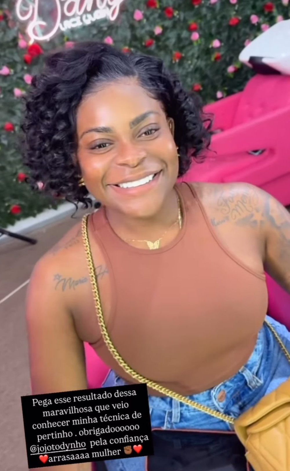 Jojo Todynho adere ao cabelo curto e exibe novo visual; veja