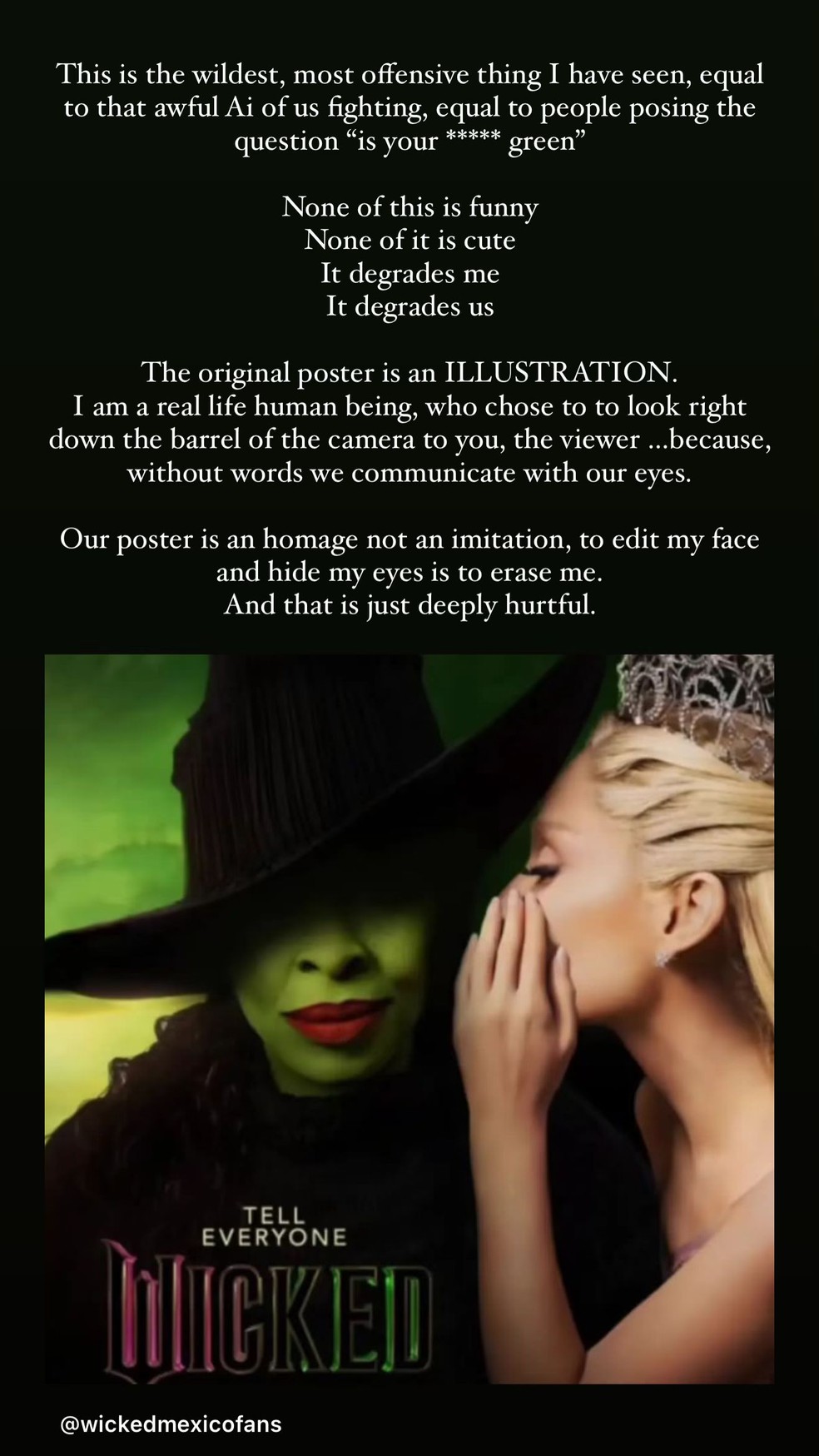 Protagonista de 'Wicked', Cynthia Erivo critica memes e edições do ...