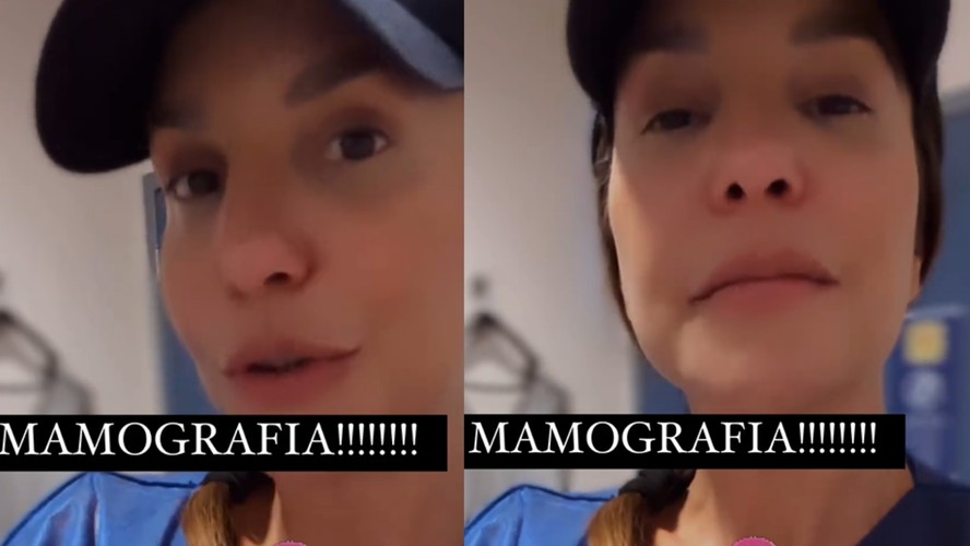 Ivete Sangalo faz exame de mamografia e recomenda: 'Não dói, se cuide'