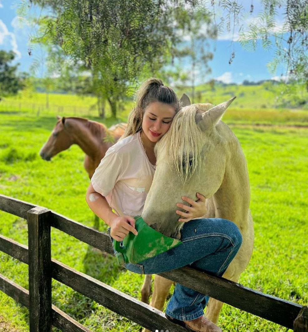 Maria Eduarda: saiba quem é a namorada 'agrogirl' de Luan Pereira