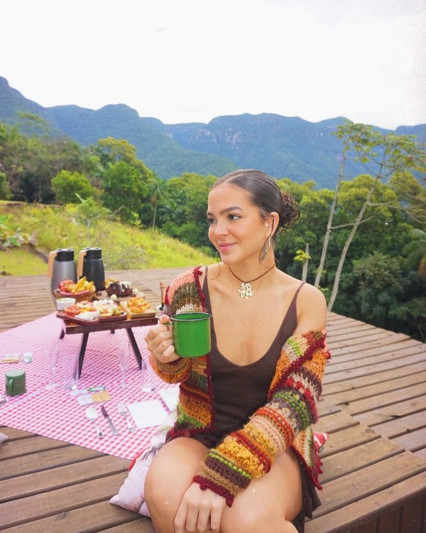 Mel Maia abre álbum de viagem à Serra de Santa Catarina com o namorado ...