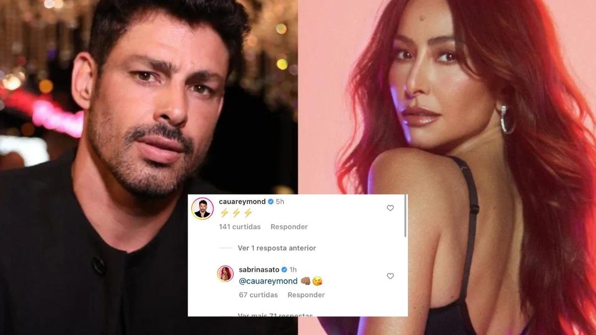 Recém solteiros, Cauã Reymond reage na publicação de Sabrina Sato e fãs ...