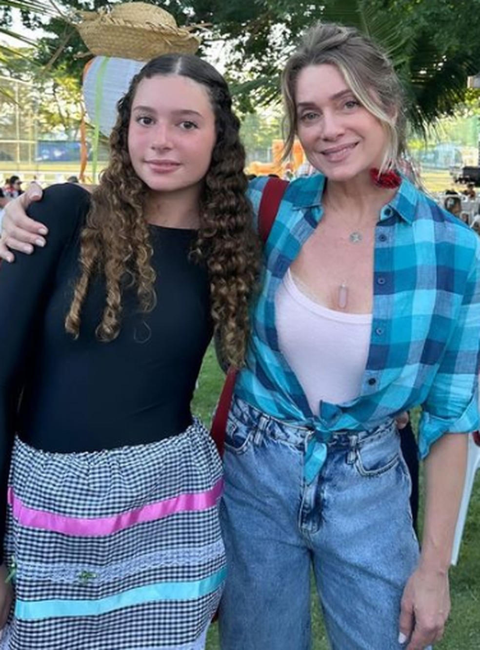 Filha de Leticia Spiller faz pegadinha viralizada com a mãe: 'Grita'