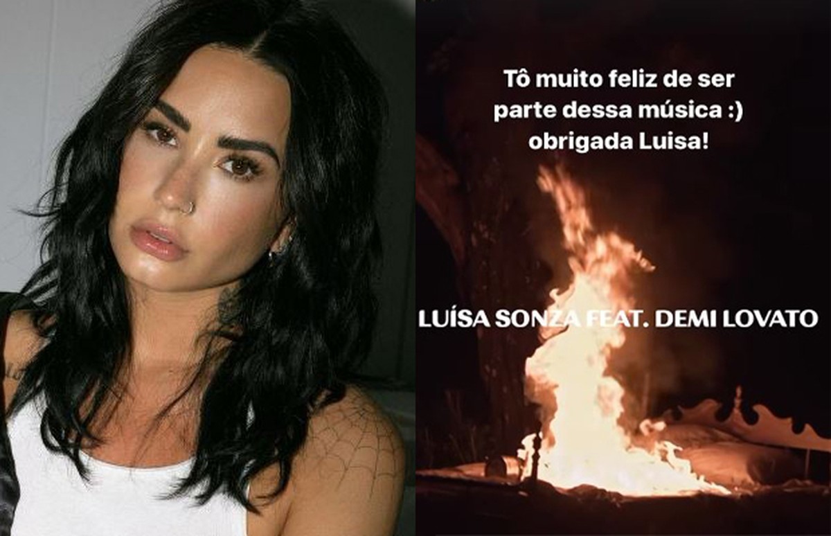 Demi Lovato posta texto em português e agradece parceria com Luisa ...