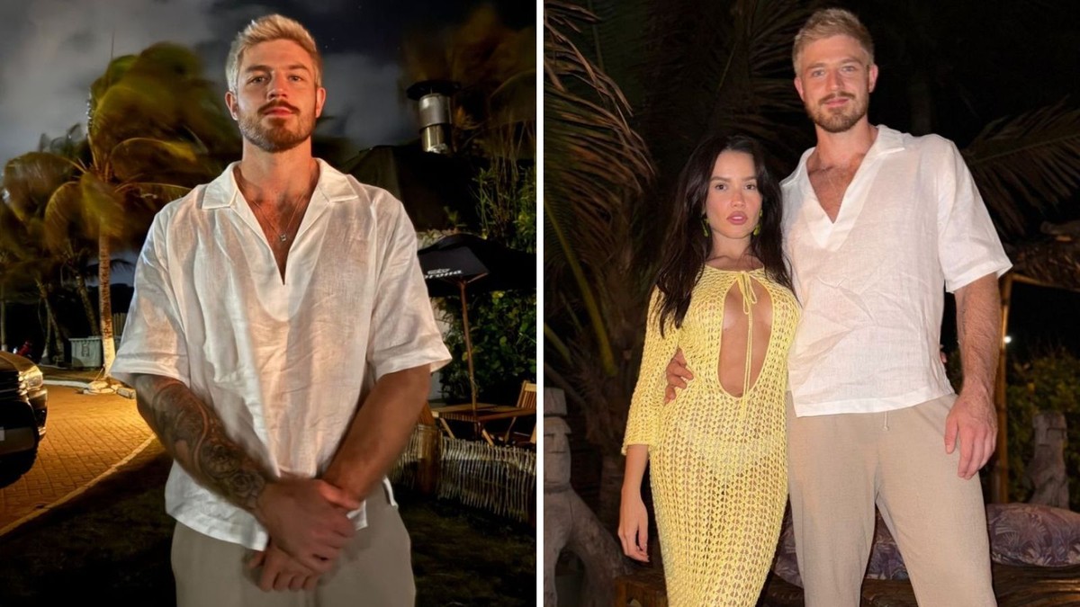 Kaique Cerveny resgata registros de viagem a Noronha ao lado de Juliette
