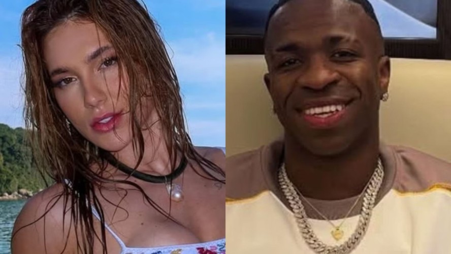 Tá rolando? Virgínia Fonseca faz transmissão ao vivo nas redes sociais e Vini Jr aparece como ...