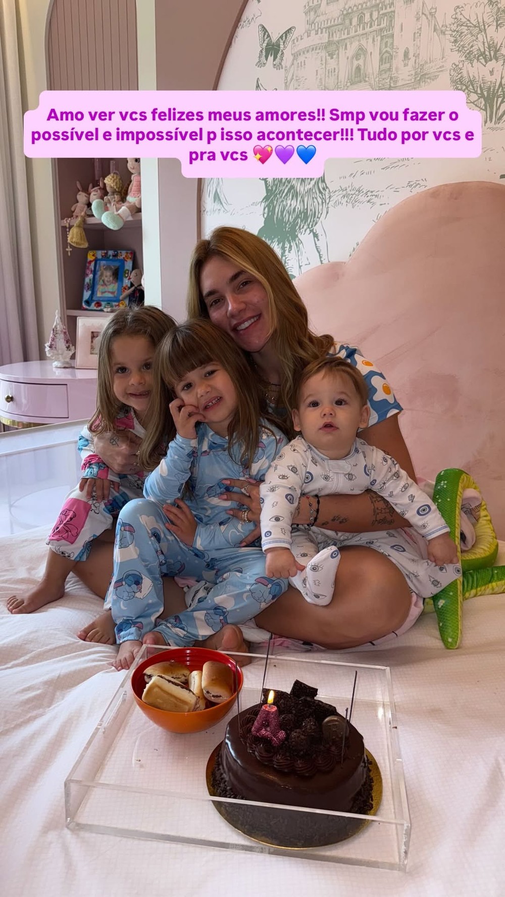 Virginia deixa hospital com Maria Alice após internação e atualiza ...