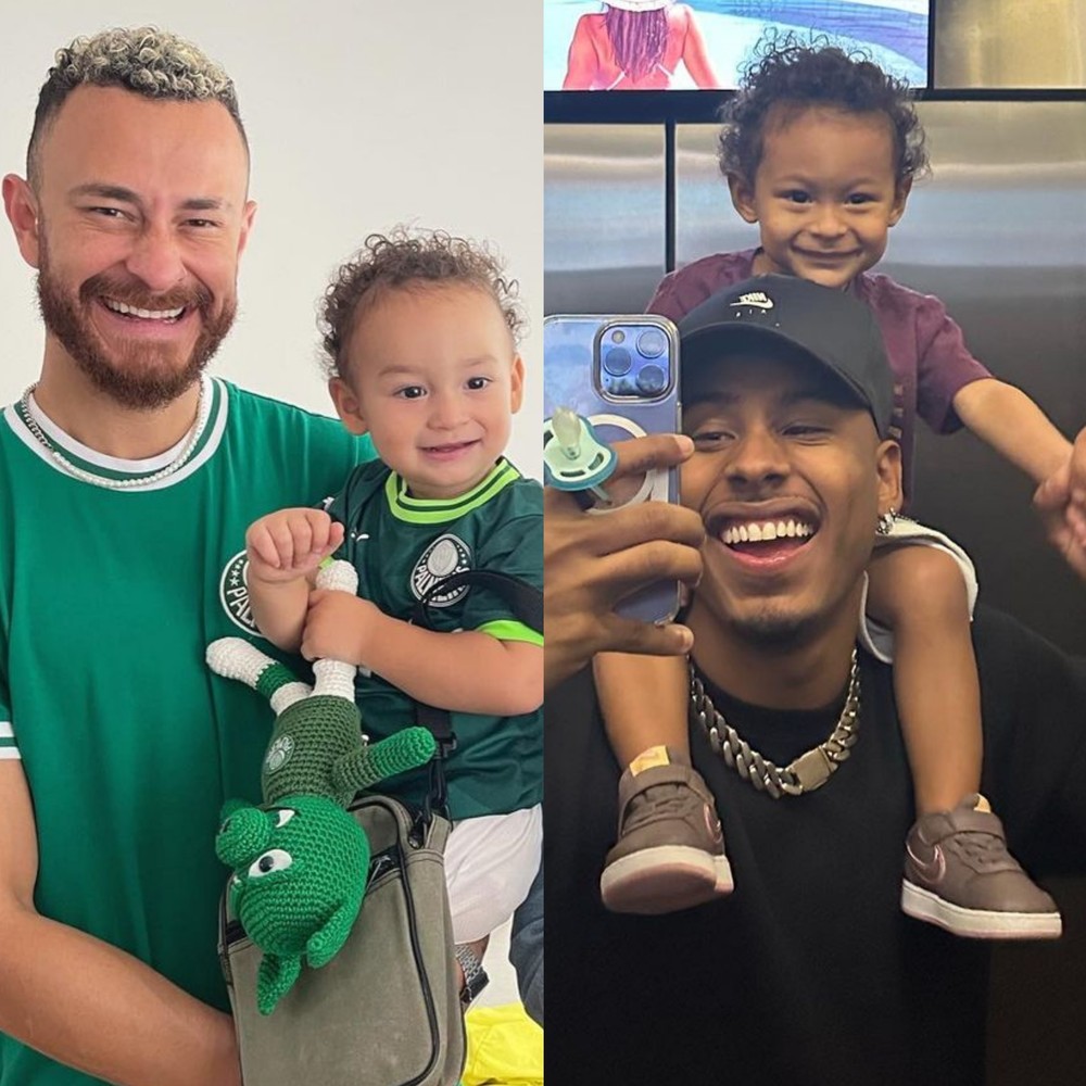 Filho de ex-BBB Paulo André é comparado a filho de ex-casal famoso: 'A ...