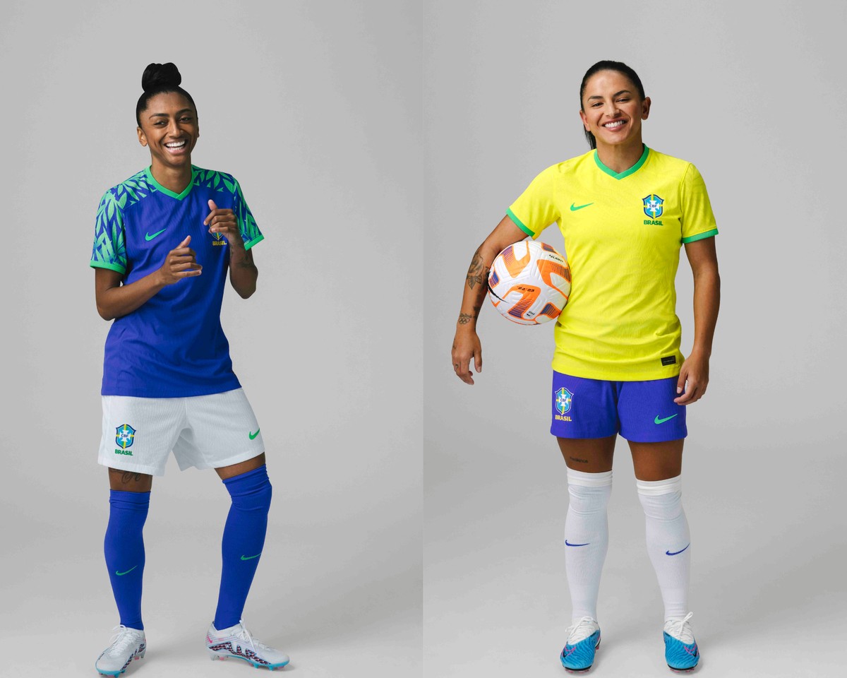 Nike e CBF apresentam novos uniformes da seleção brasileira em ...