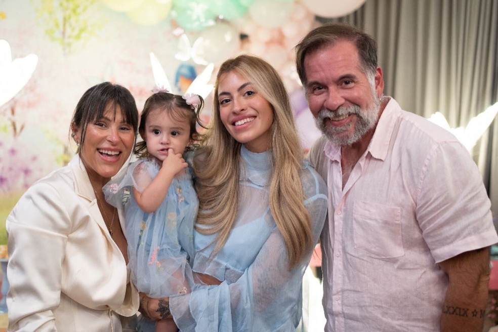 Filha de Leandro Hassum, Pietra, abre álbum do primeiro aniversário da ...