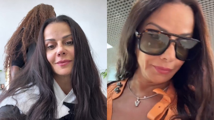 Viviane Araújo faz mudança no visual após o fim de 'Volta por Cima'