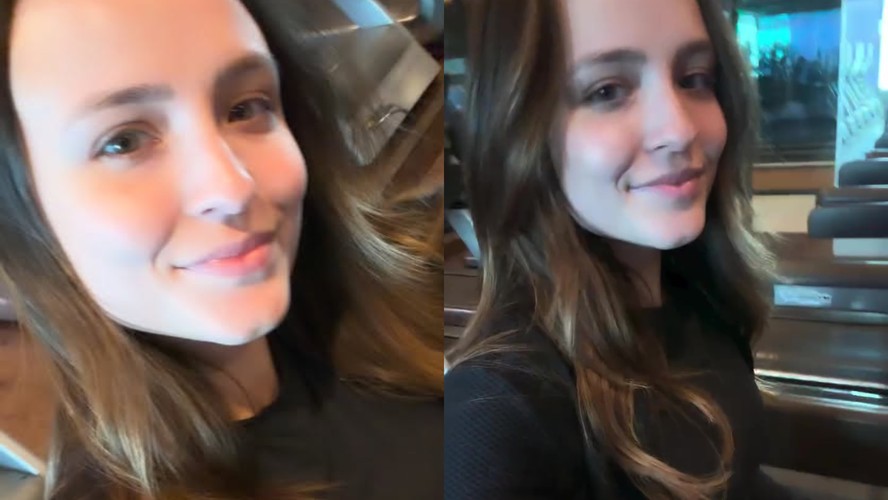 Larissa Manoela retoma treino na academia duas semanas depois de ...