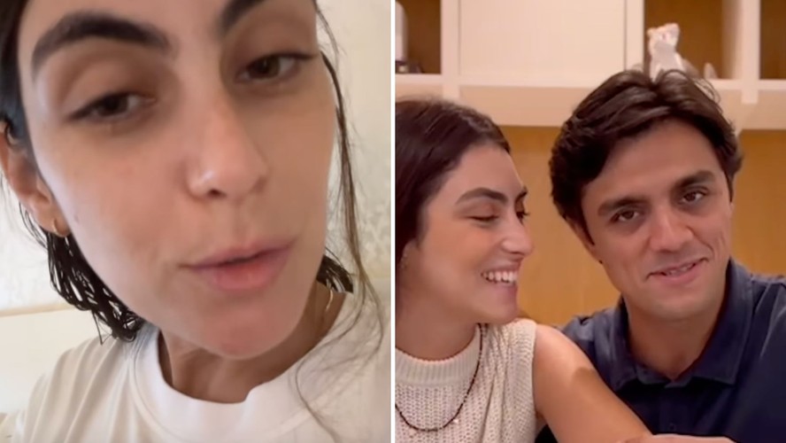 Mariana Uhlmann comemora melhora no estado de Felipe Simas após doença ...