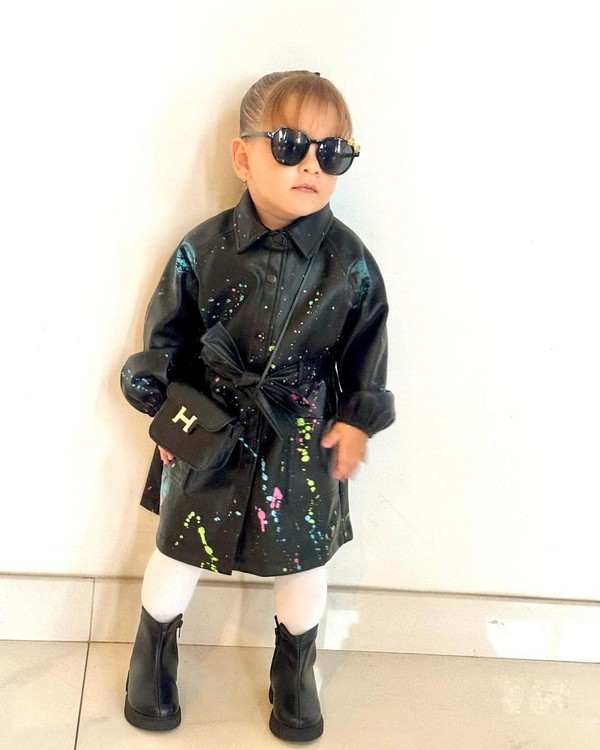 Pequena fashionista: filha de Virginia Fonseca e Zé Felipe surge usando ...
