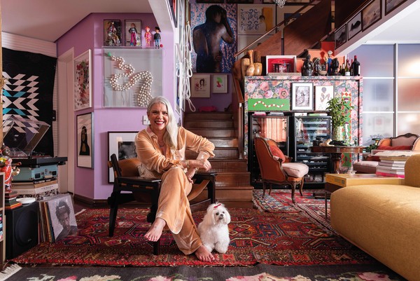 Em apartamento, Astrid Fontenelle prioriza arte negra: 'Dizia que não ...