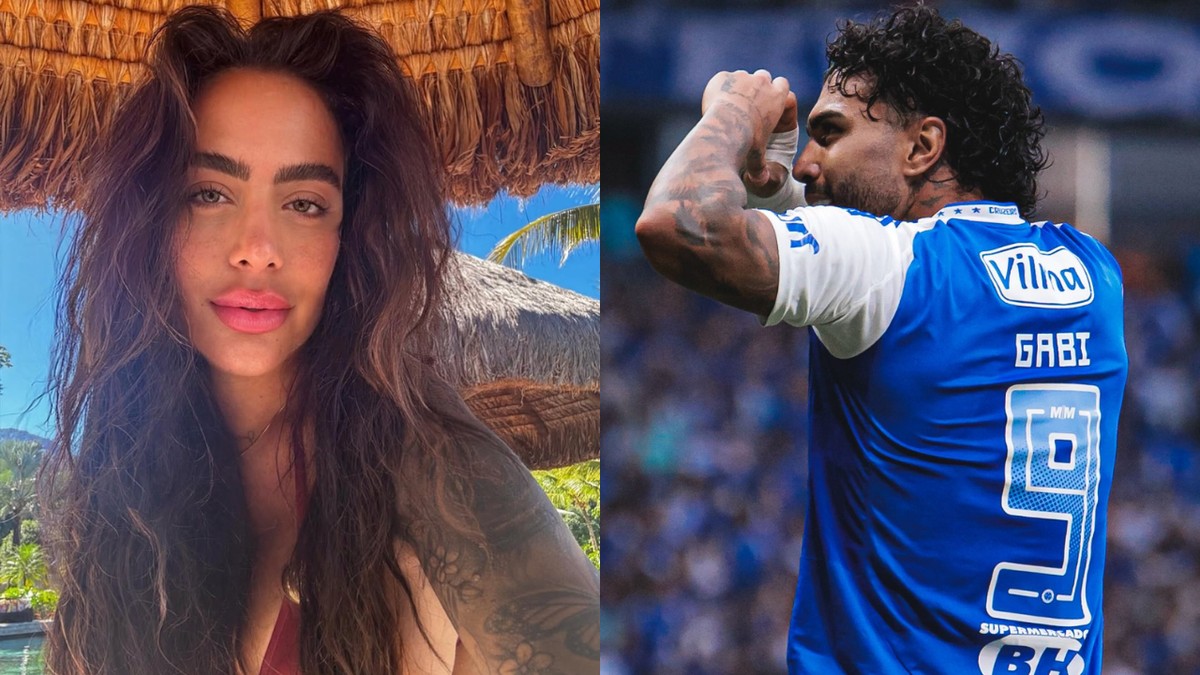 Rafaella Santos recebe homenagem de Gabigol durante partida e afasta rumores de término: 'Nós'