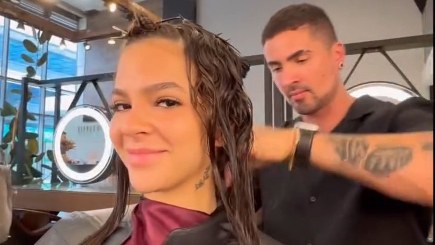 Mel Maia encerra transição capilar e mostra seu novo visual: 'Tirei ...