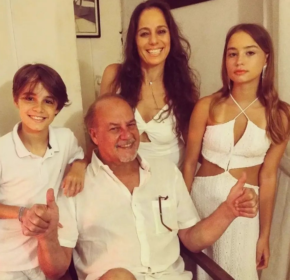 Estão com 13 anos: veja fotos dos filhos gêmeos de Claudia Mauro e Paulo César Grande