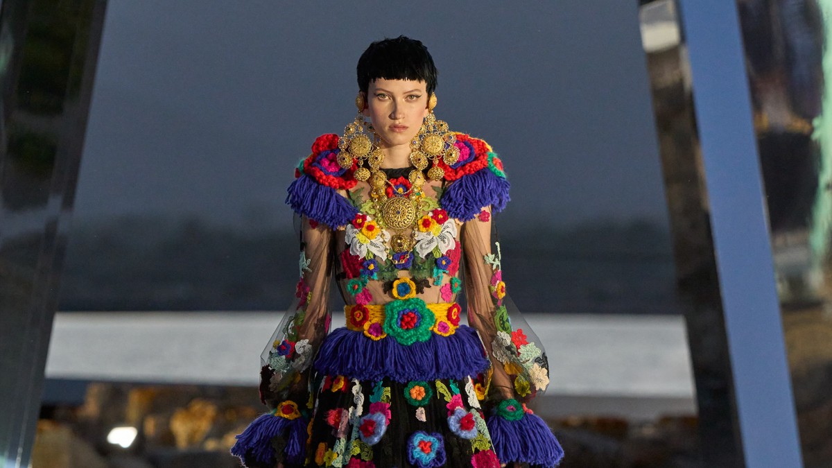 Os momentos do desfile e da fila A da alta moda Dolce&Gabbana que você ...