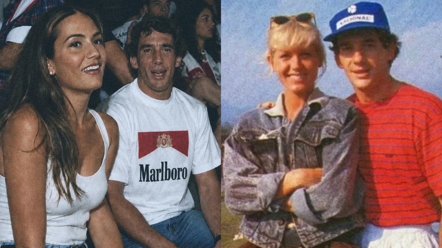 Luiza Brunet resgata foto ao lado de Ayrton Senna e Xuxa reage: 'Tudo e ...