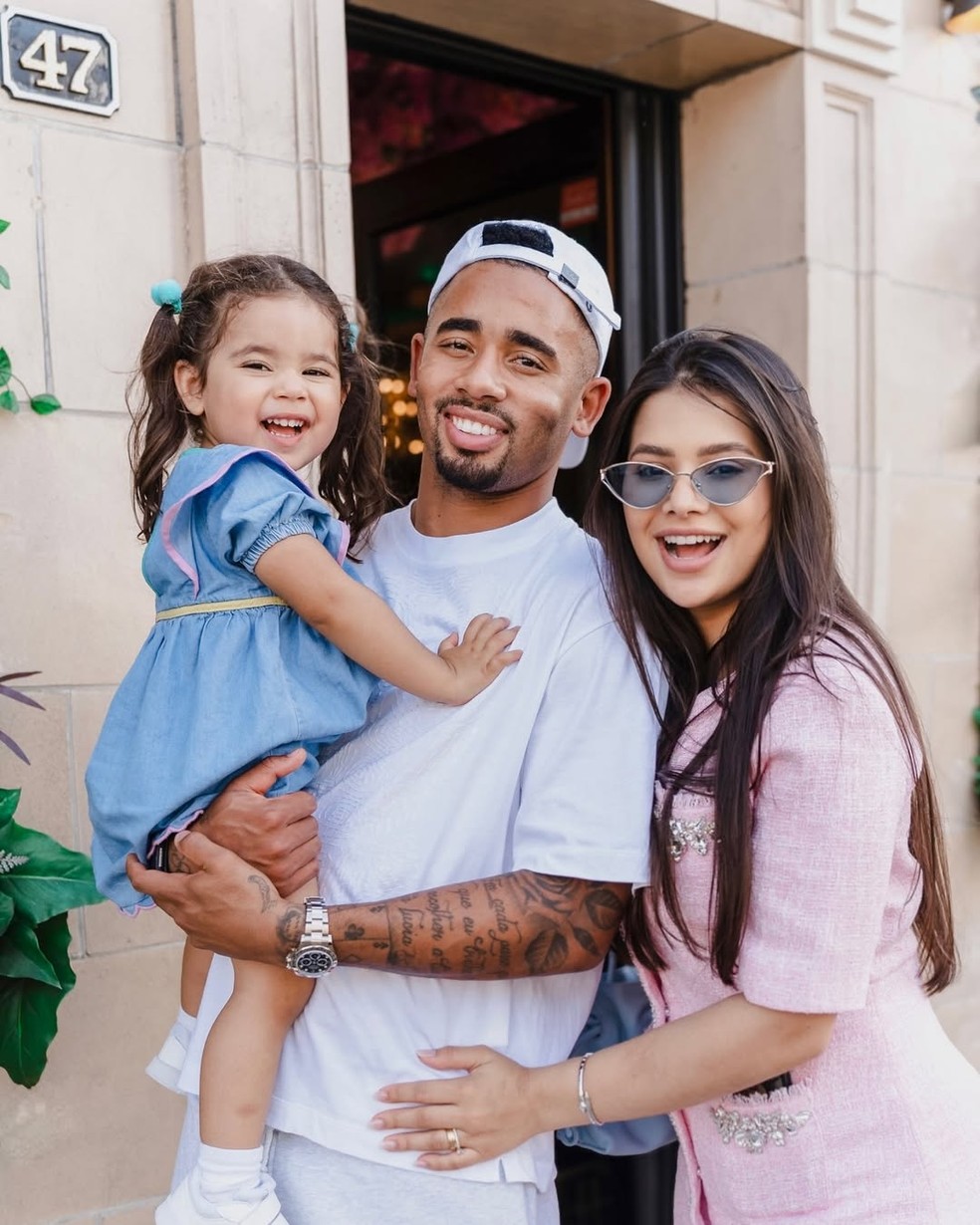 Grávida do segundo filho com Gabriel Jesus, Raiane Lima mostra registro ...