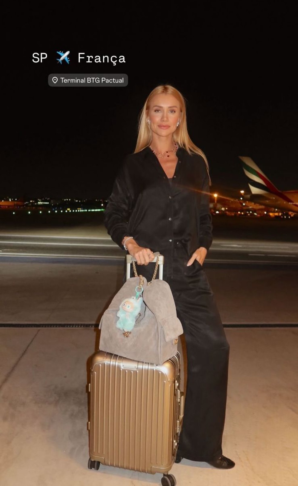 Ana Paula Siebert embarca para segunda lua de mel em destino luxuoso ...