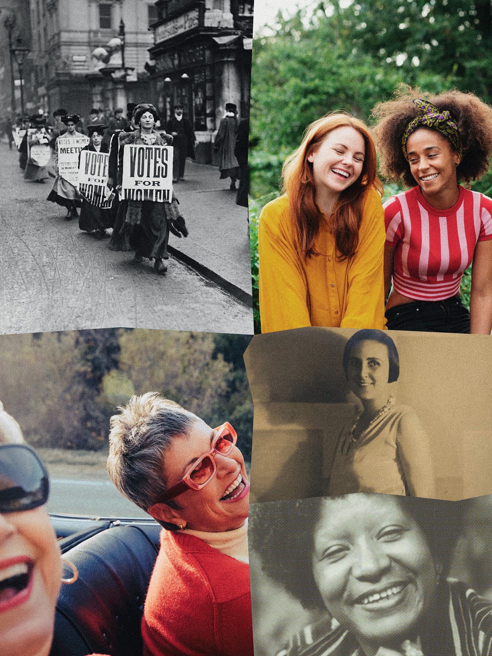 'Não chegaríamos até aqui sem nos apoiar umas nas outras': feminismo só ...