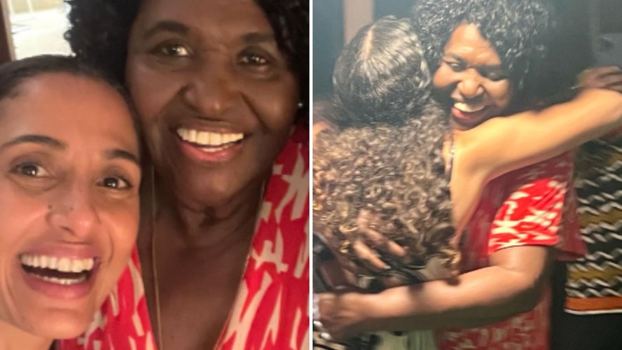 Camila Pitanga publica homenagem para a madrasta, Benedita da Silva ...