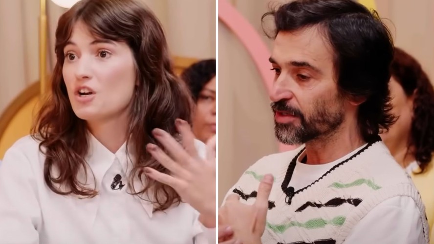 Elen Clarice sobre decisão de Julio Andrade de assumir paternidade de ...