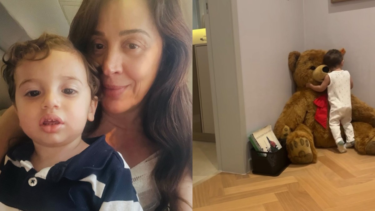 Claudia Raia encanta com novos cliques de Luca, seu filho caçula