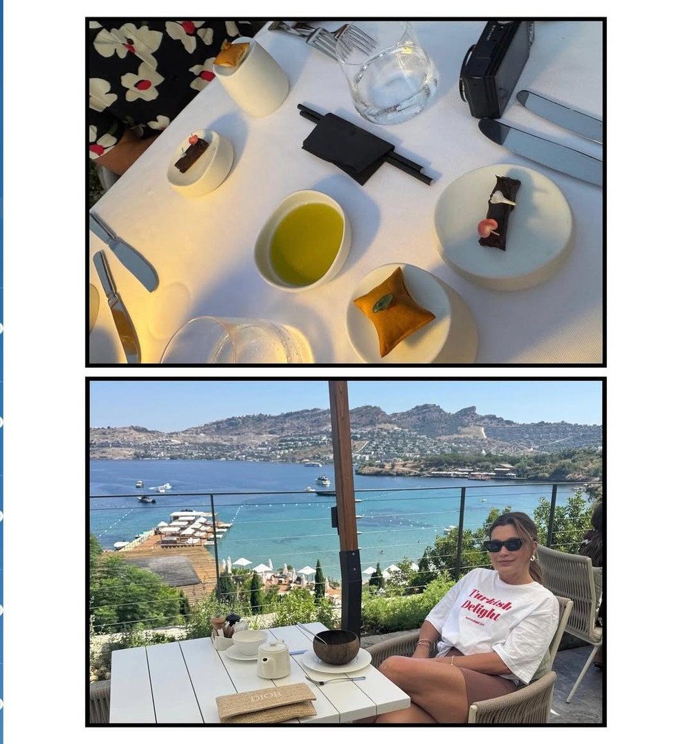 Flávia Alessandra curte onda de calor em praia da Turquia e fãs elogiam ...