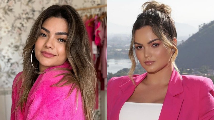 A cara da filha: Kelly Key confunde fãs ao postar foto toda de rosa