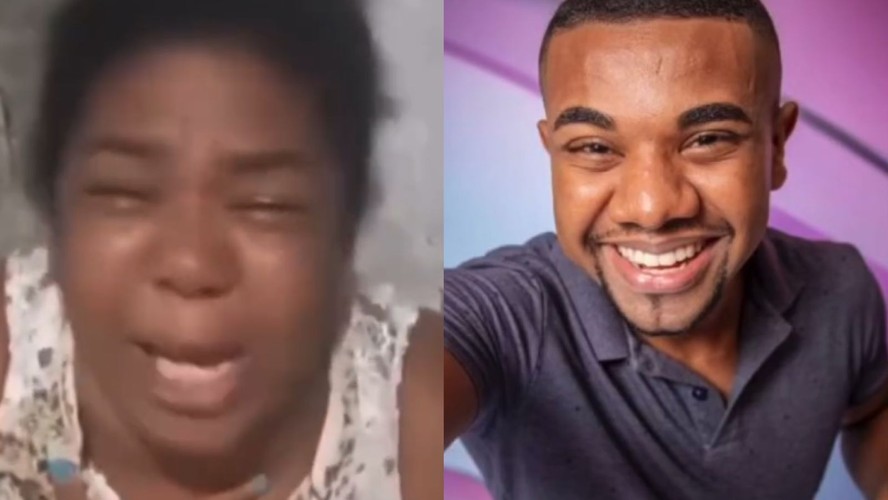 Mãe de Davi Britto, que disputa vaga no BBB24, chora e expõe ...