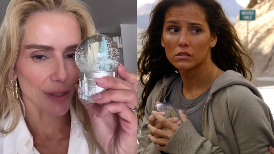 Deborah Secco compra globo de neve em viagem aos EUA e faz brincadeira ...